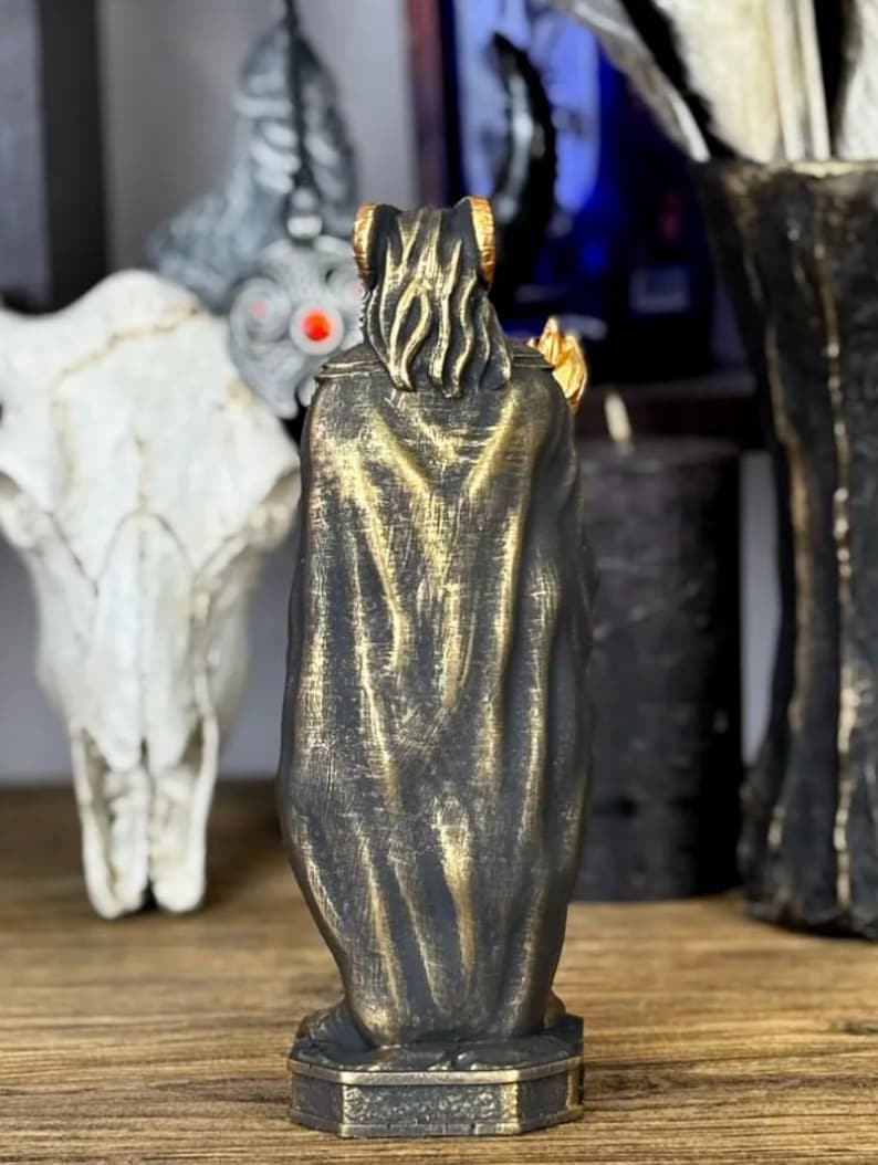 Loki Statue – Norse God Loki Figurine, Trickster God of Mischief & Fire ...