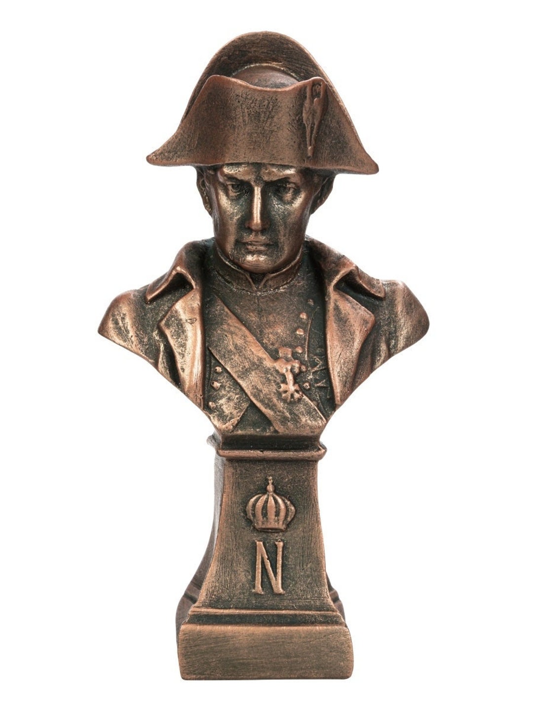 Napoleon Bonaparte Bust Statue Figurine, Artificial Stone, Gift ...