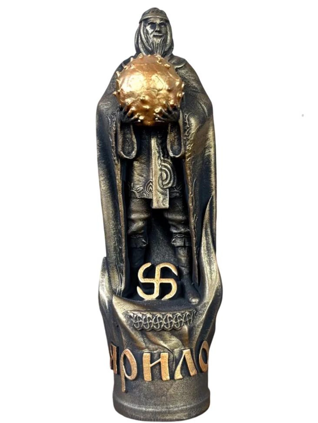Slavic God Yarilo Statue – Spring & Fertility Deity Figurine, Pagan ...