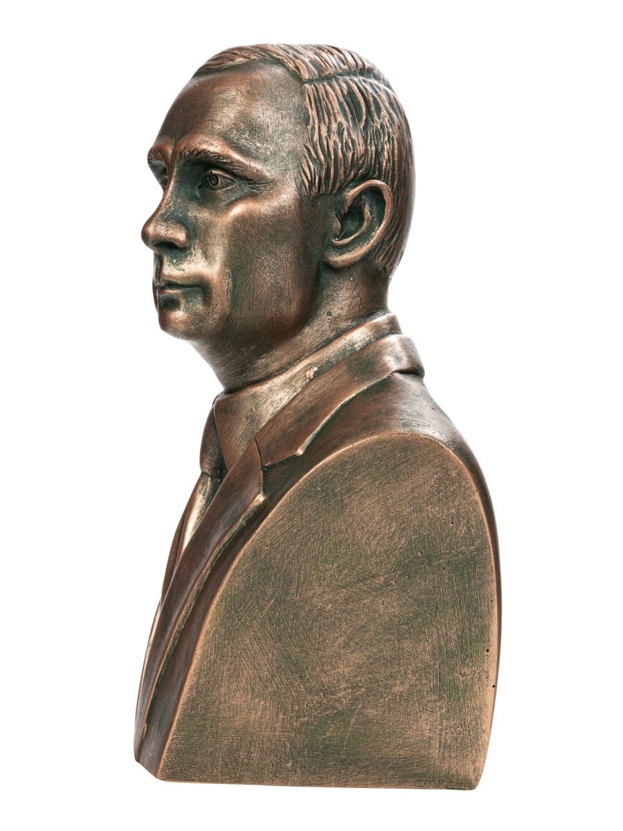 Statue of Putin V. V. Figurine, President , Artificial Stone, Handmade ...