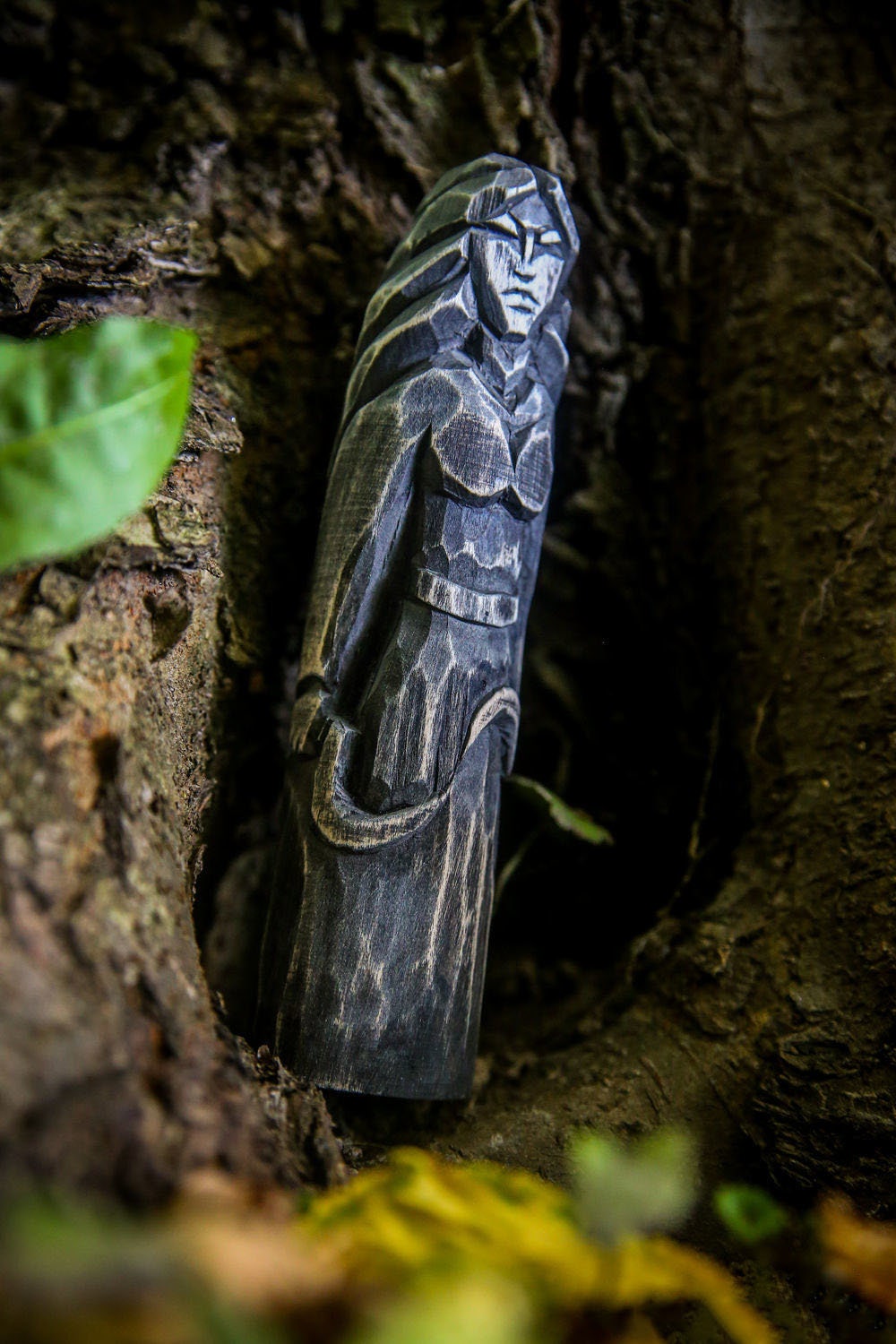 Slavic Goddess Morena Mara Statue Figurine, Wood, Varnish, Gift ...