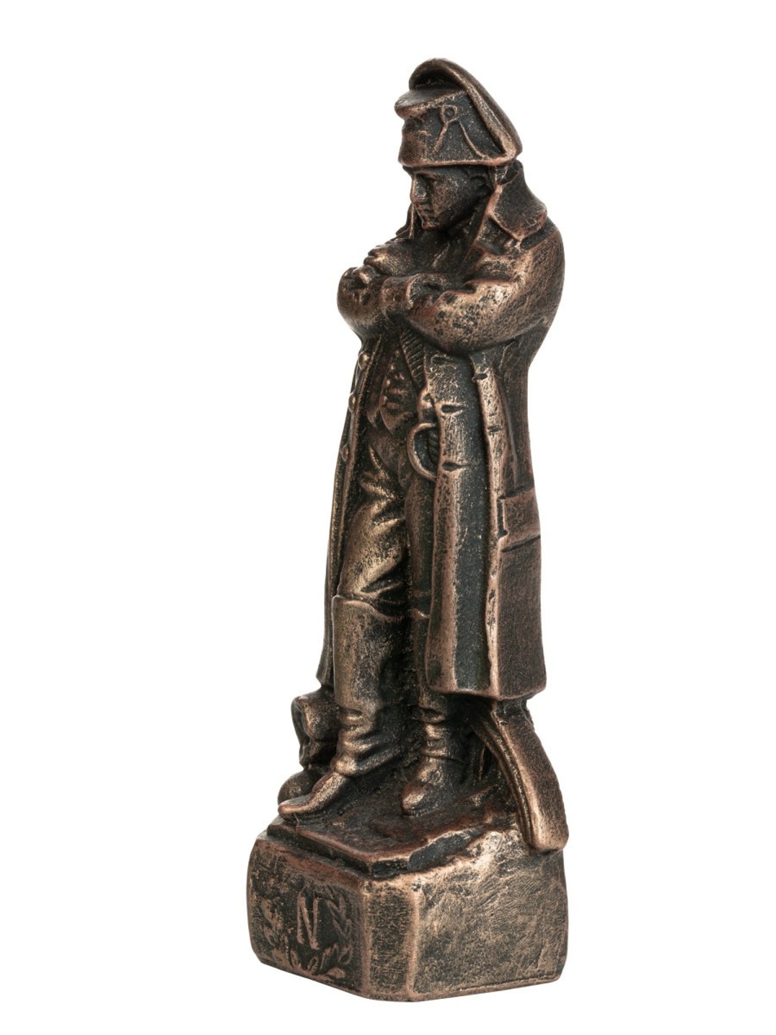 Napoleon Bonaparte Statue Figurine, Artificial Stone, Gift Handmade 15 ...