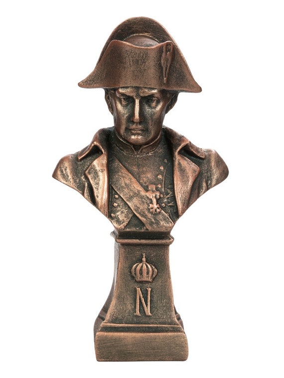 Napoleon Bonaparte Bust Statue Figurine Artificial Stone - Etsy