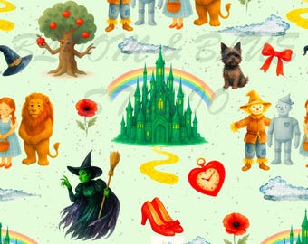 Elegant Wizard Of Oz Fabric Pictures