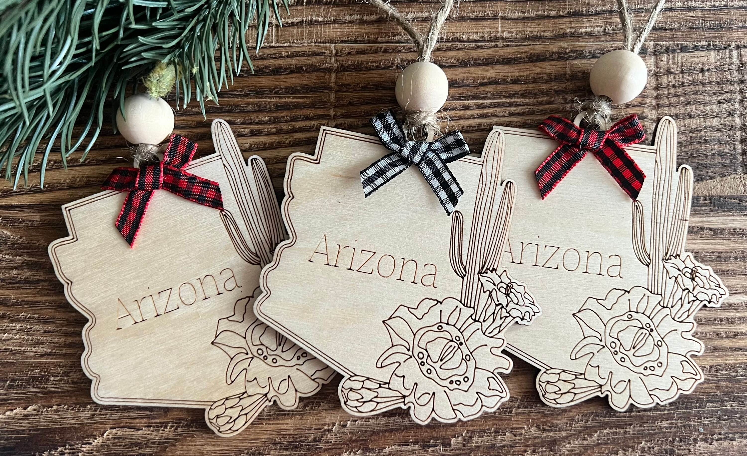 Arizona Ornament Arizona Christmas Ornament AZ Ornament - Etsy