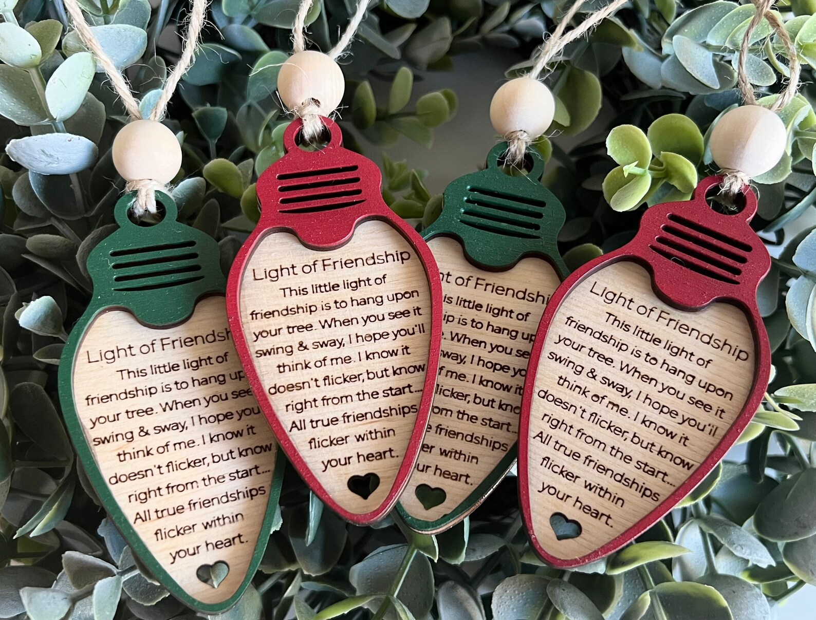 Light of Friendship Ornament, Friendship Ornament, Ornament, Christmas ...