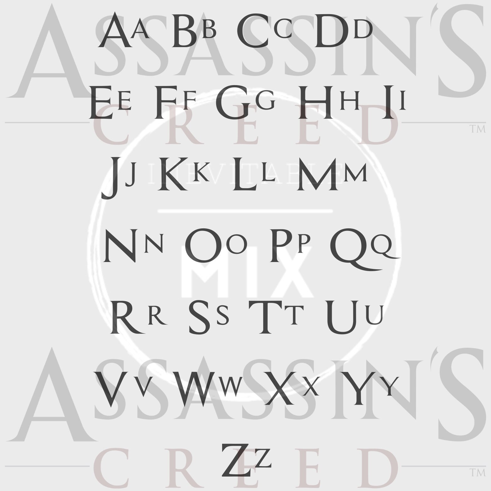 Assassins Creed SVG Bundle Symbols Font - Etsy UK