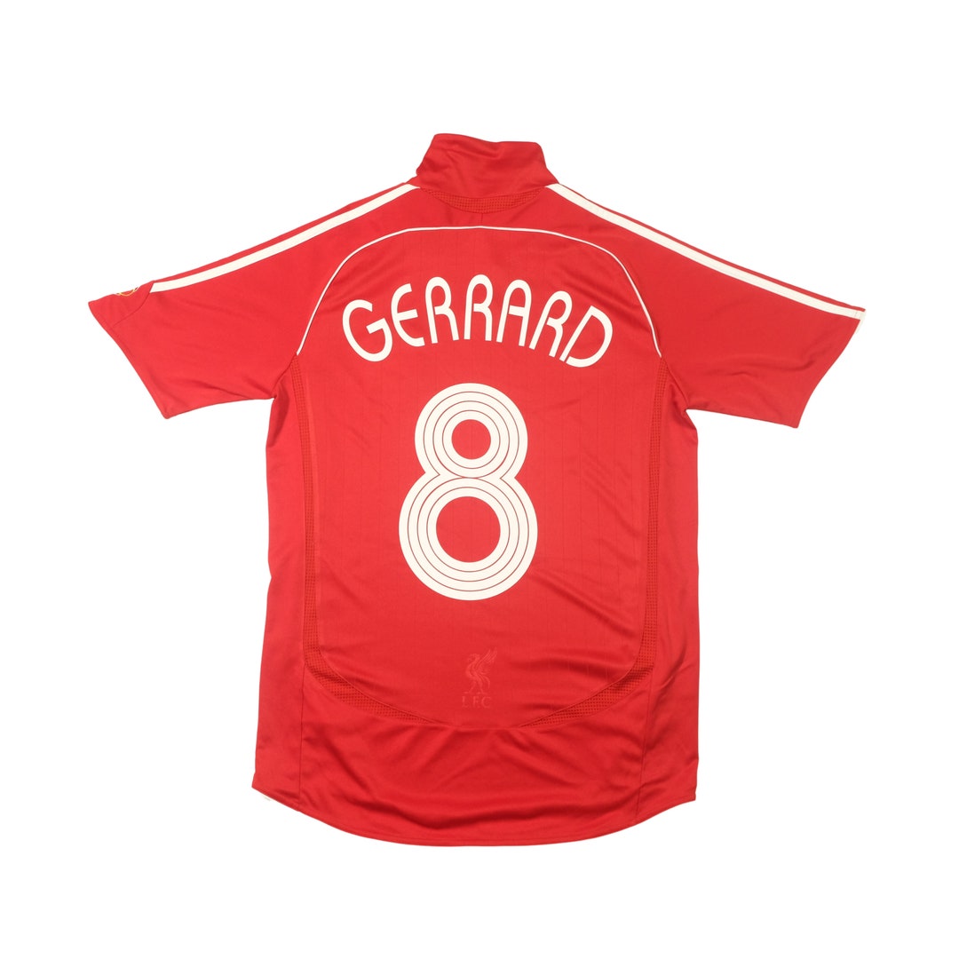 Liverpool Original Adidas Gerrard 2006/2007 Home Football Shirt Small ...