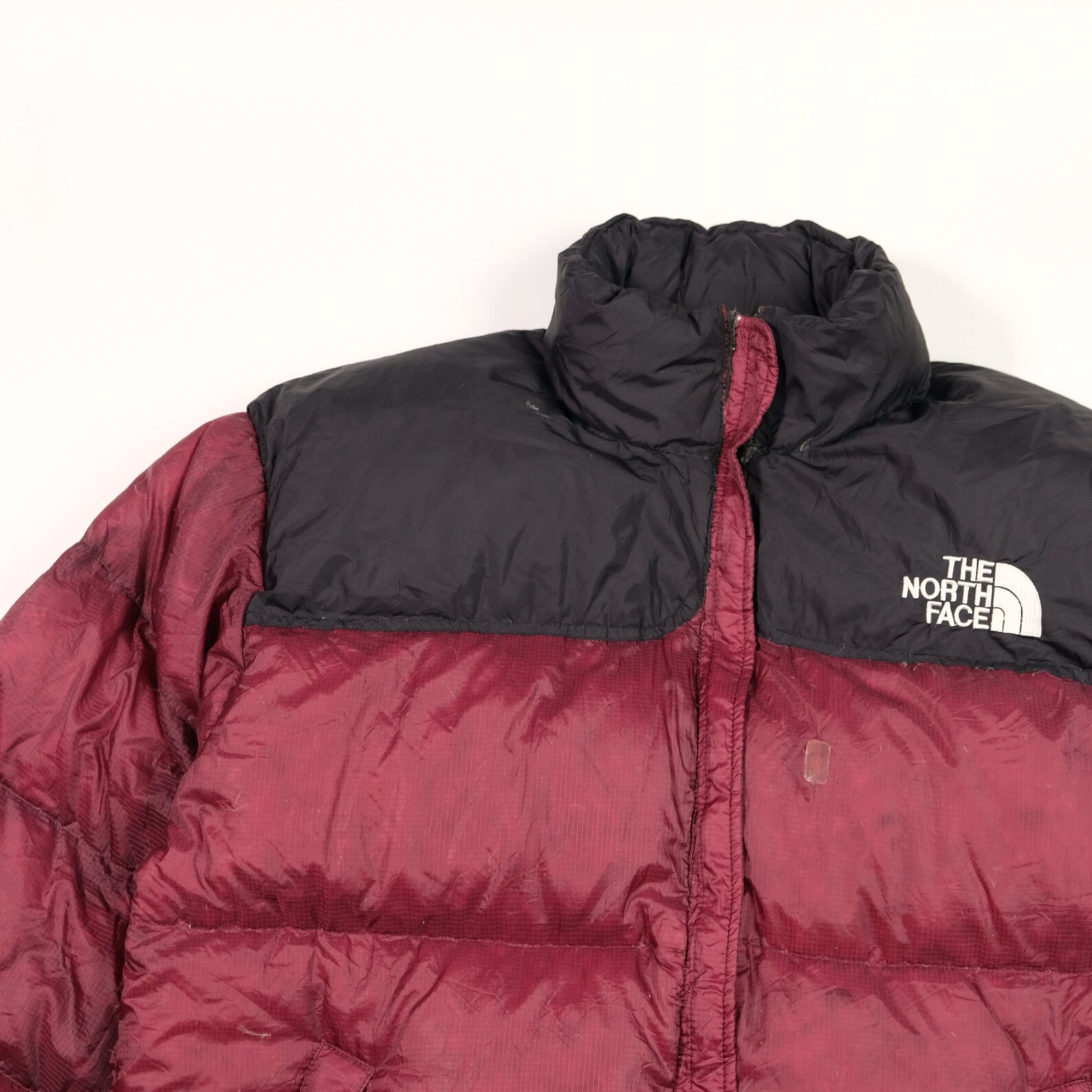 The North Face Nuptse 800 Vintage Burgundy Puffer Jacket Medium/large ...
