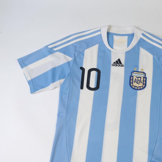 2010/11 Argentina Home Shirt Adidas Messi (S) - Gem