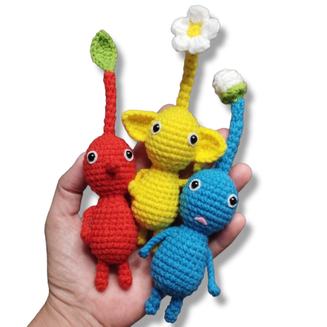 Pikmin Plush Amigurumi Pikmin Crochet - Etsy