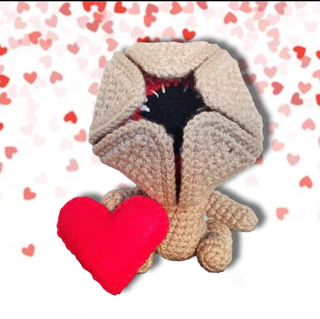Demogorgon Phush Creepy Doll Crochet Stranger Things Amigurumi Monster ...
