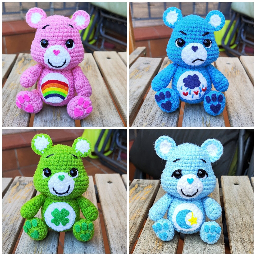 Care Bear Amigurumi Crochet Plush - Etsy