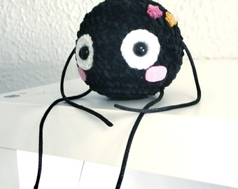 Studio Ghibli Totoro Sin Cara Calcifer Susuwatari Plush Crochet ...