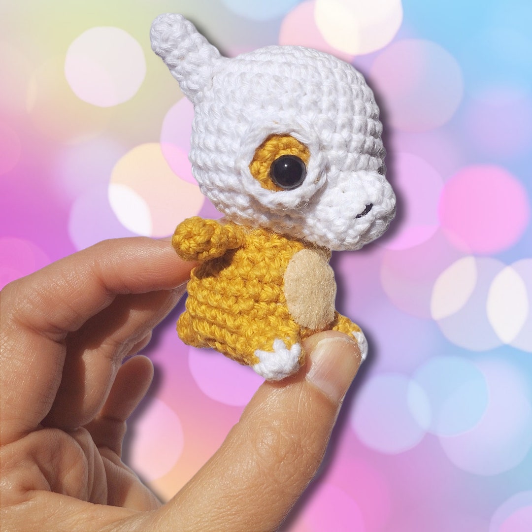 Little Skull Monster Keychain Crochet Amigurumi Plush - Etsy