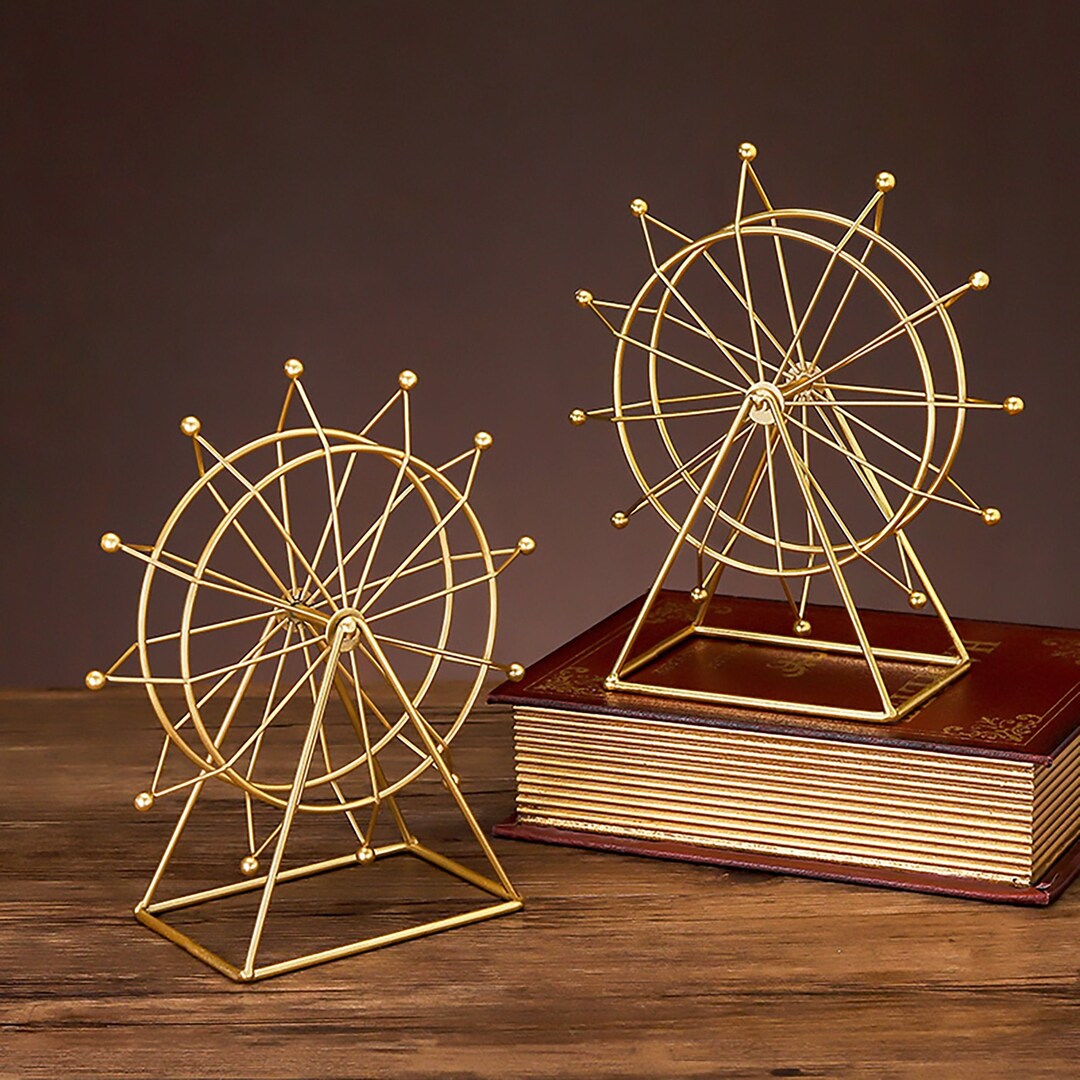 Personalized Metal Ferris Wheel Table Top Decor Statue - Etsy