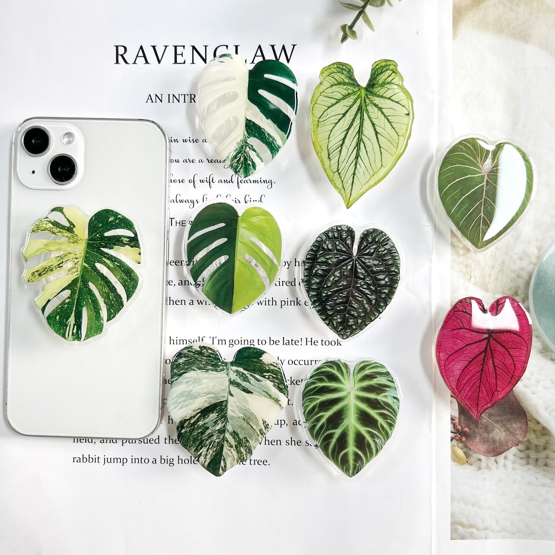 Leaf Phone Holder Grip, Leaf Lovers, Rare Leaf, Iphone, Sanx, Google ...