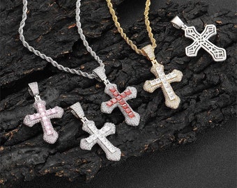 Multiple Cross Necklace - Etsy UK