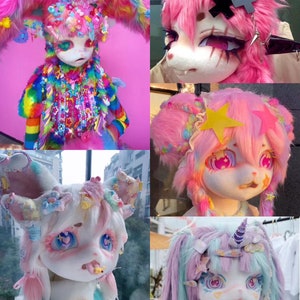 Kig Head Commission Examples Maker: Yuki - Etsy