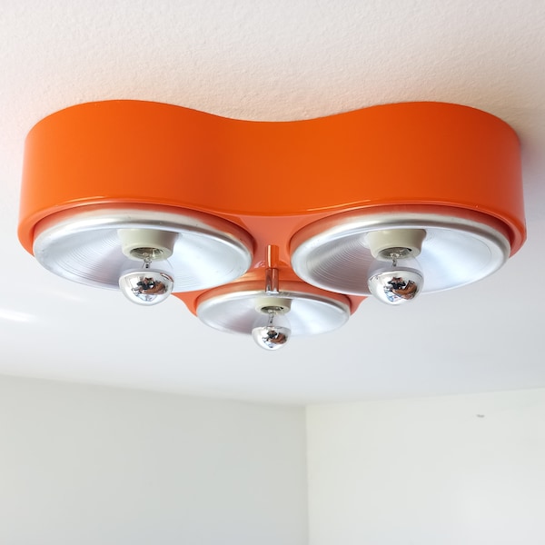 Orange Ceiling Light - Etsy