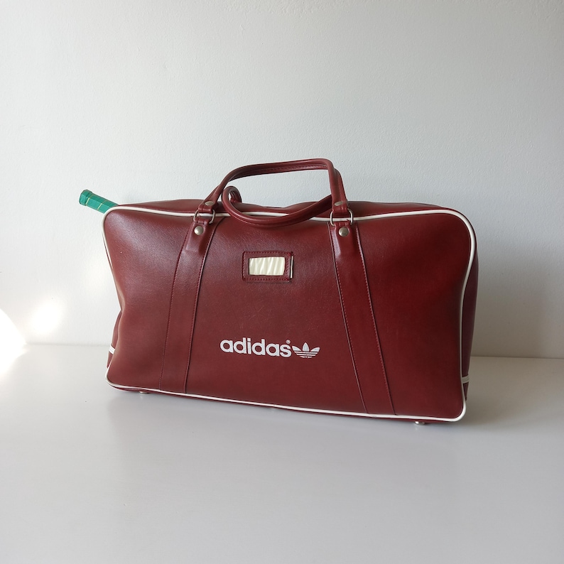 Amazing 70s Adidas Tennis Vintage Bag, Retro Sport Bag, Vintage Adidas ...