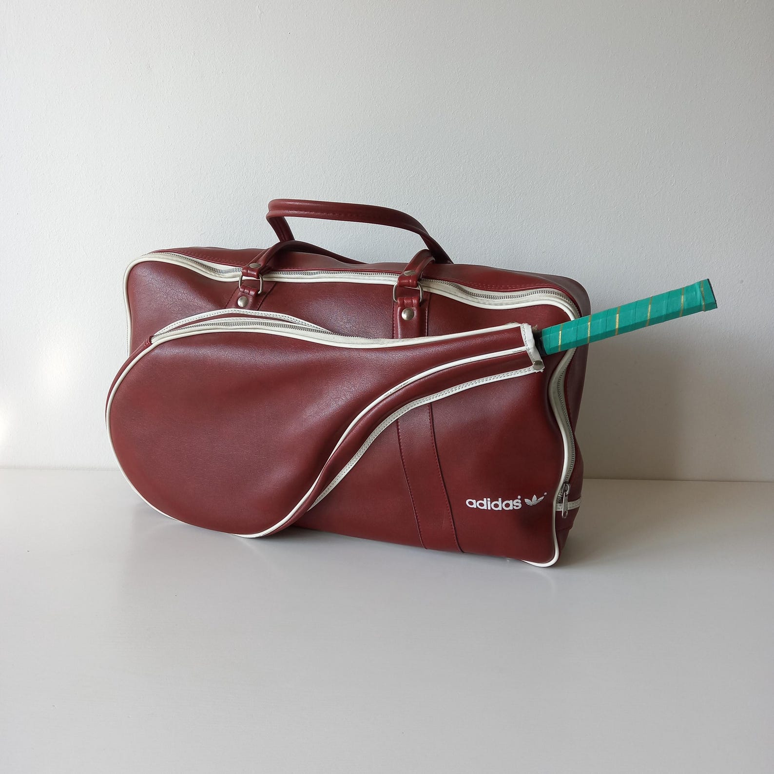 Amazing 70s Adidas Tennis Vintage Bag, Retro Sport Bag, Vintage Adidas ...