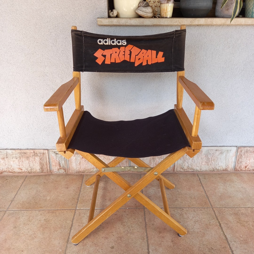 Wooden Director Chair, Vintage Folding Director Style Chair, Folding ...