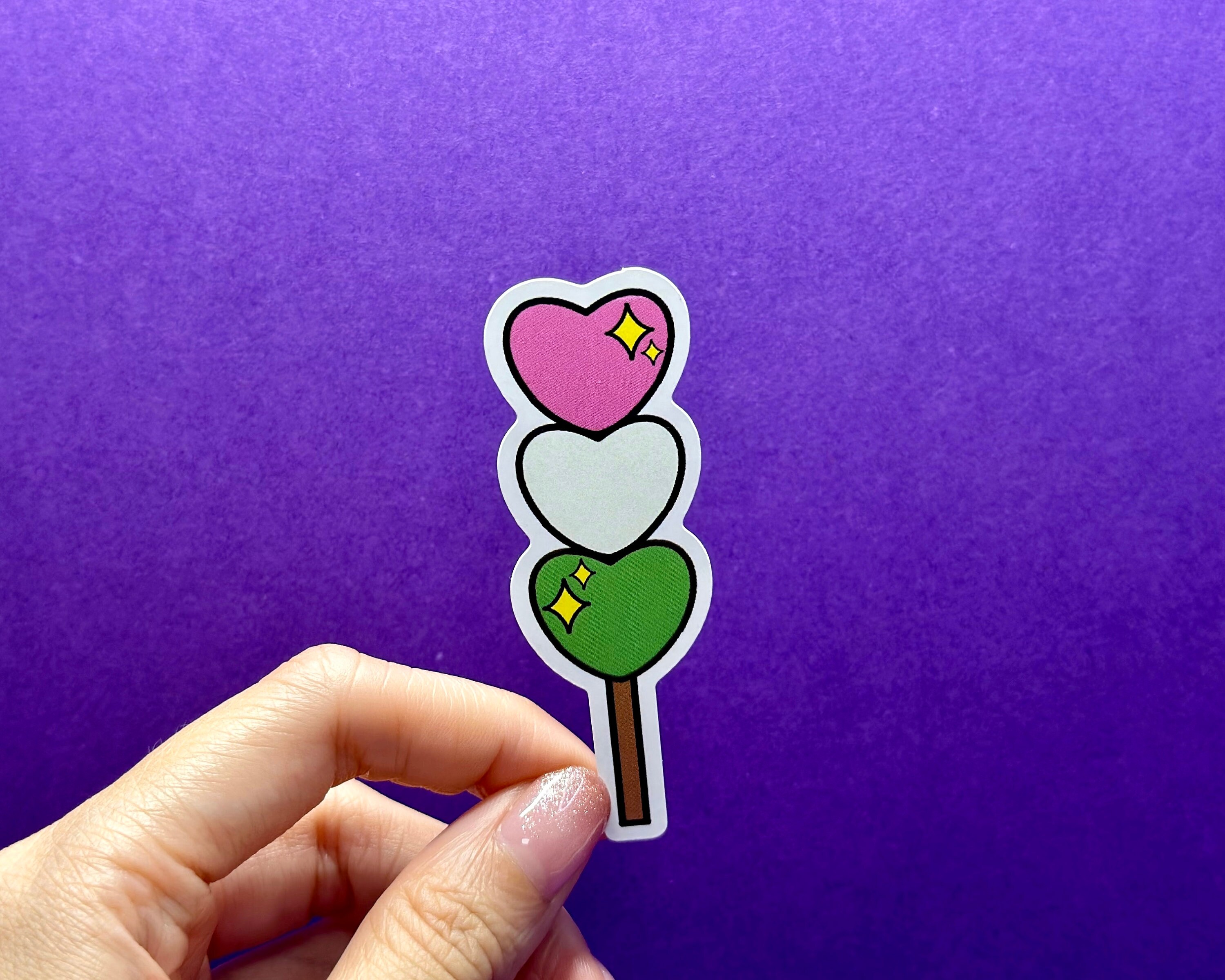 Kawaii Mochi Vinyl Sticker Asian Food Sticker Laptop - Etsy