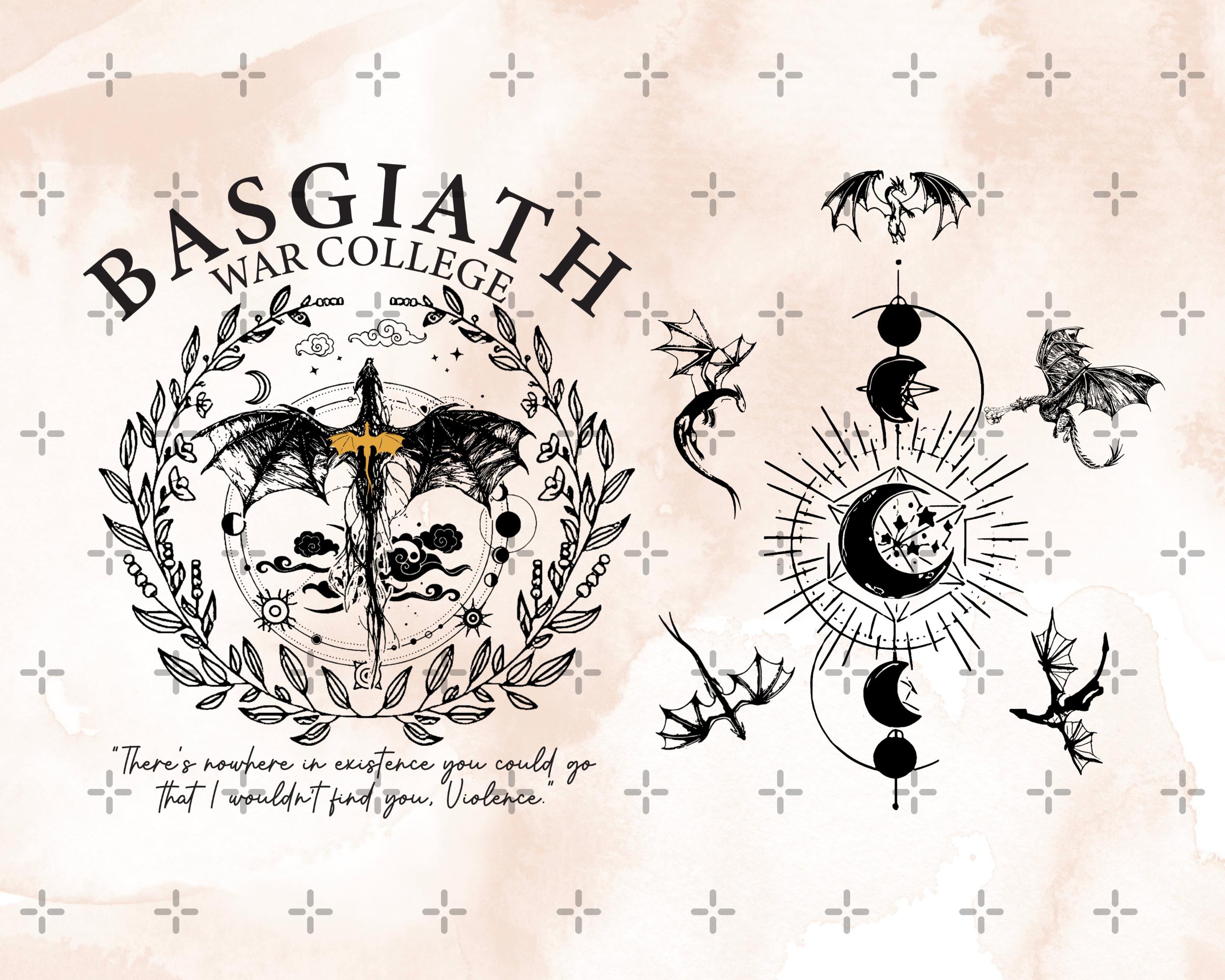 Basgiath War College PNG, Violet Sorrengail, Fourth Wing Png, Basgiath ...