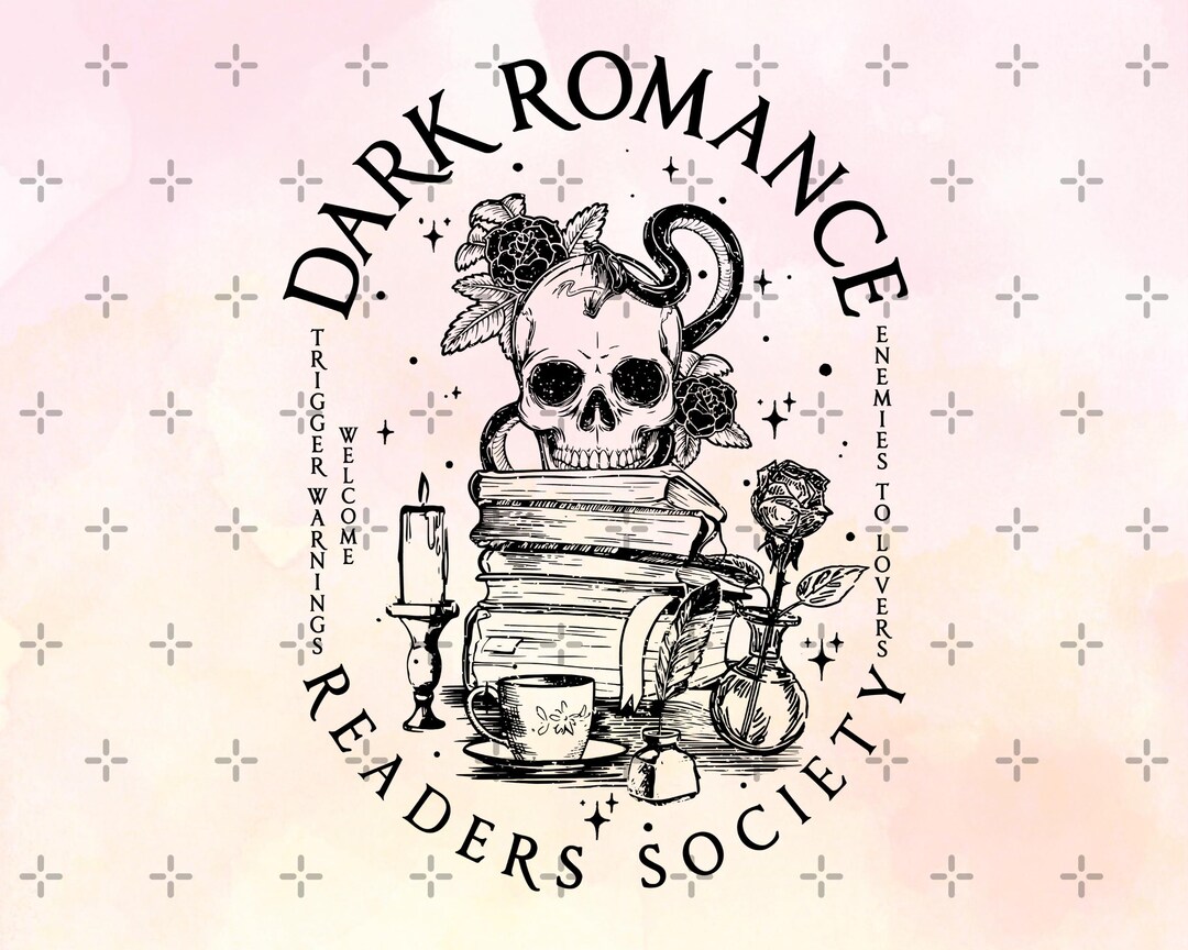 Dark Romance Readers Society PNG, Dark Romance Png, Dark Academia ...