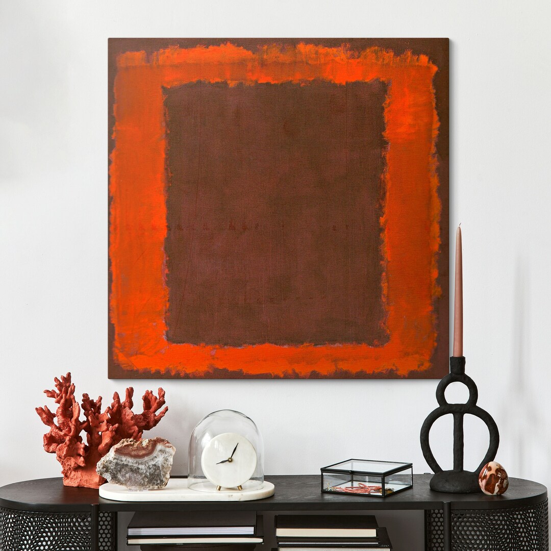 Seagram Murals by Mark Rothko Reproduction Wall Art Canvas Print, Mark ...