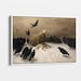 Anguish by August Friedrich Schenck Canvas Print, Emotional Animal Art ...