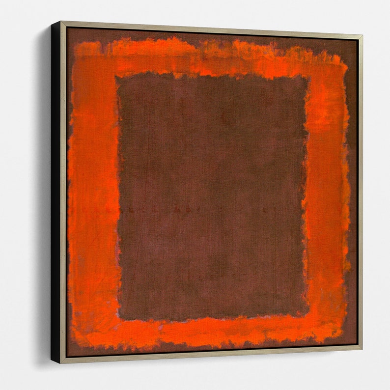 Seagram Murals by Mark Rothko Reproduction Wall Art Canvas Print, Mark ...