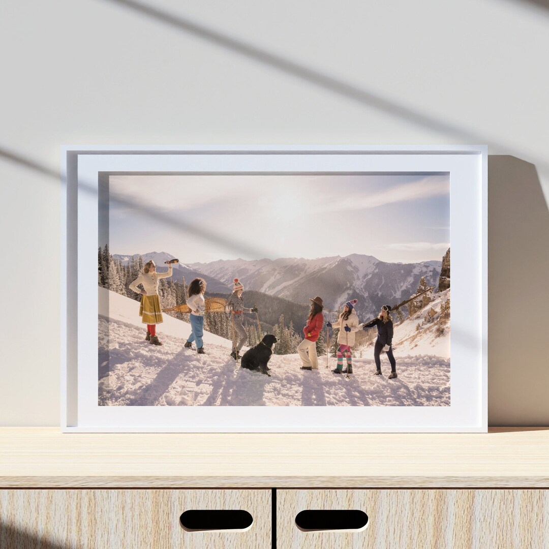 Aspen Trekking Poster Vintage Druck Fotografie Drucke High - Etsy.de