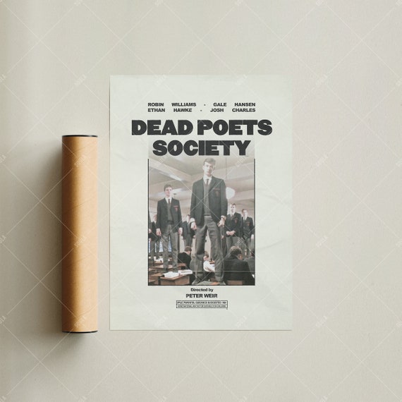 Dead Poets Society Minimalist Poster