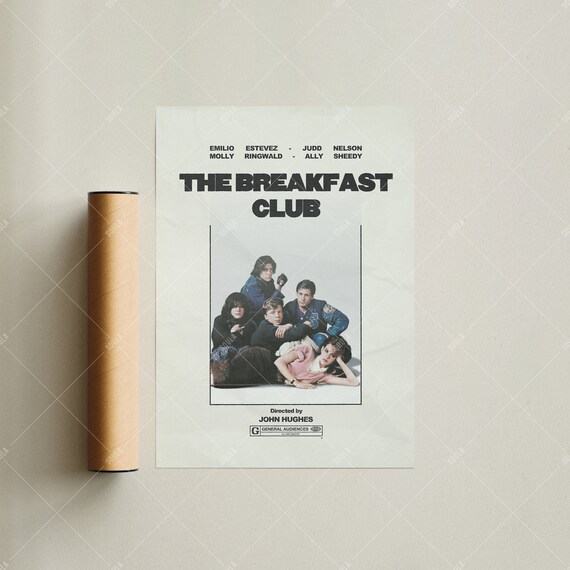 Breakfast Club Minimalist Poster