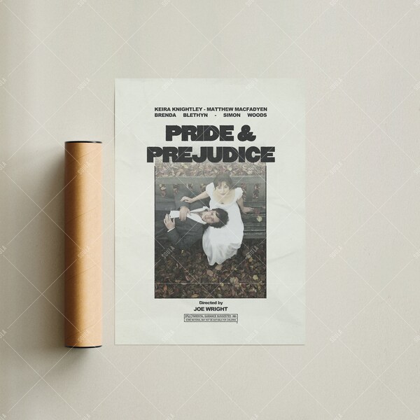 Pride and Prejudice Poster - Etsy