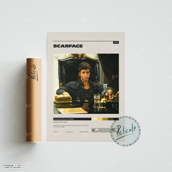 Scarface Custom Poster - Etsy