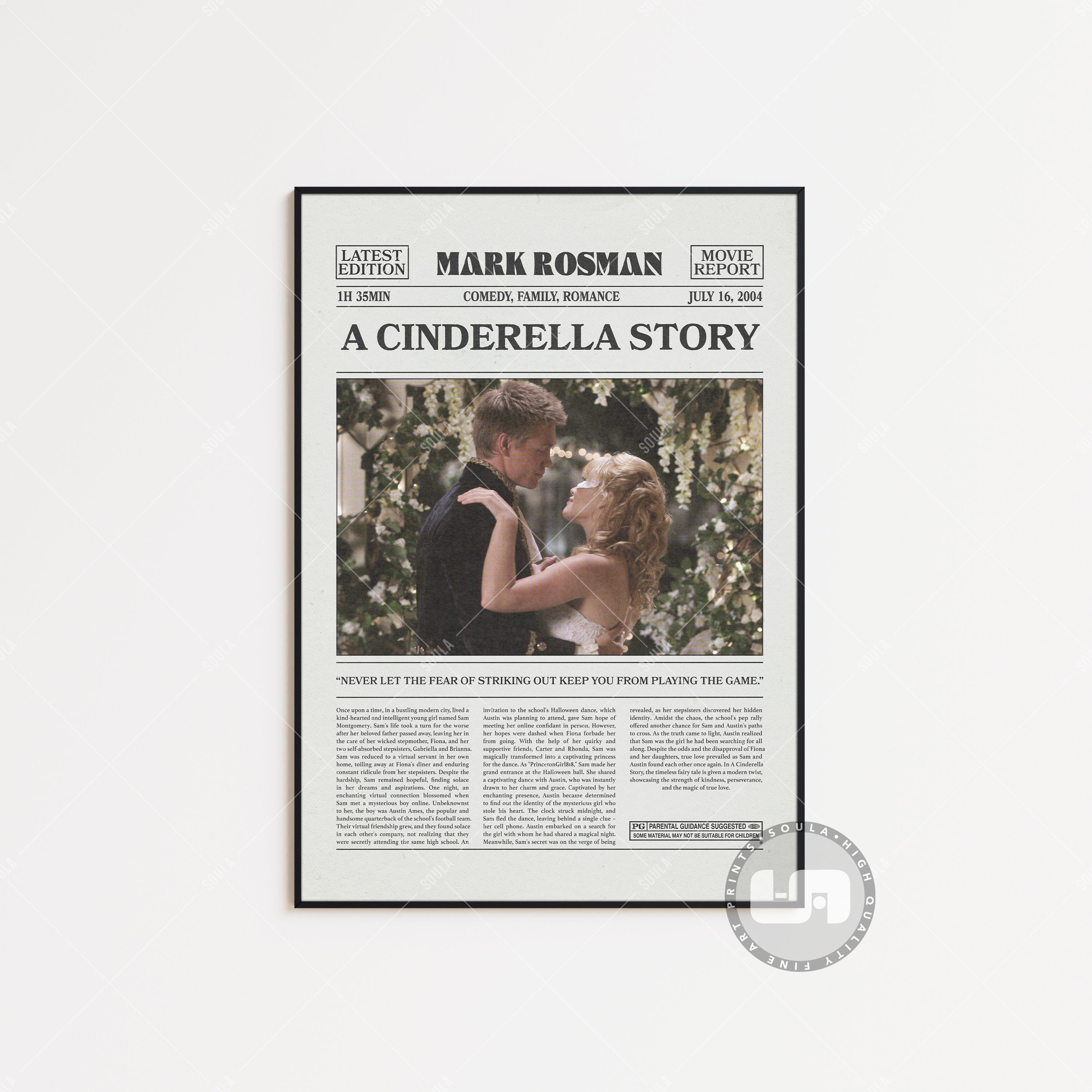 A Cinderella Story Movie Poster