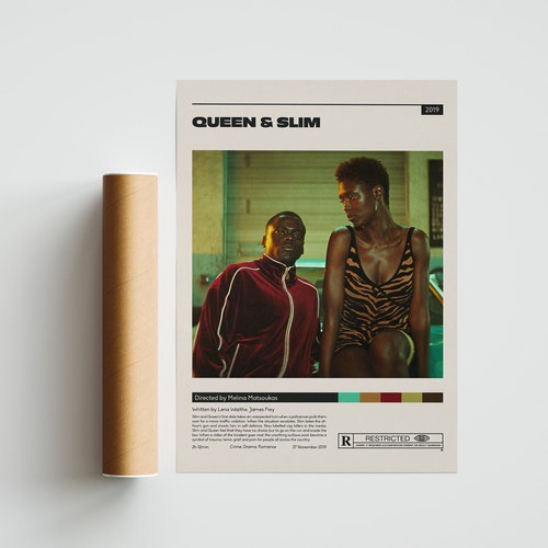 Queen & Slim Movie Poster Glossy High Quality Print Photo Art - Etsy