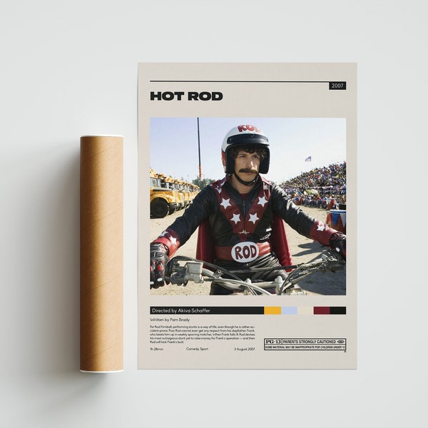 Hot Rod Print - Etsy