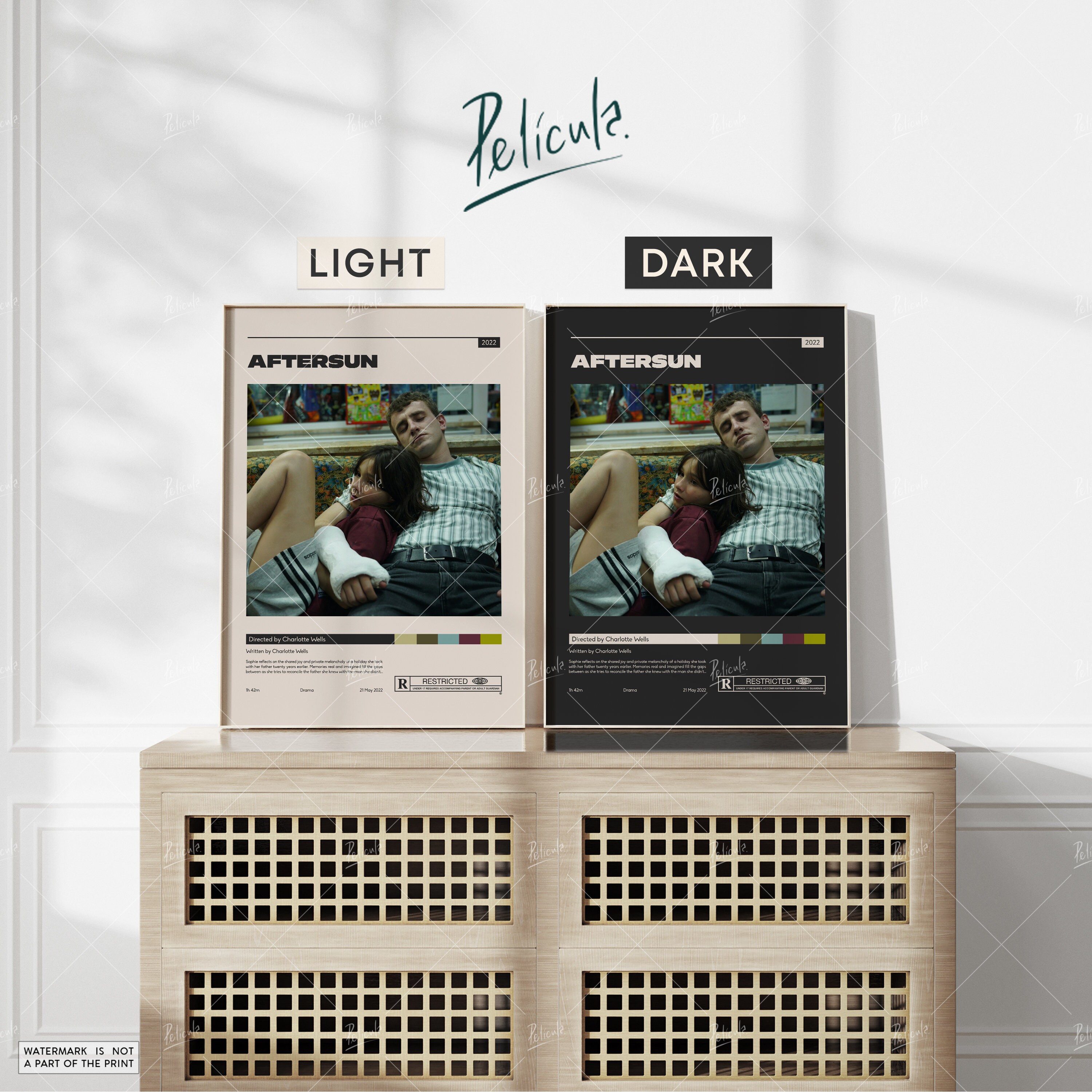 Aftersun Poster | Charlotte Wells | Minimalist Movie Poster sold by ...