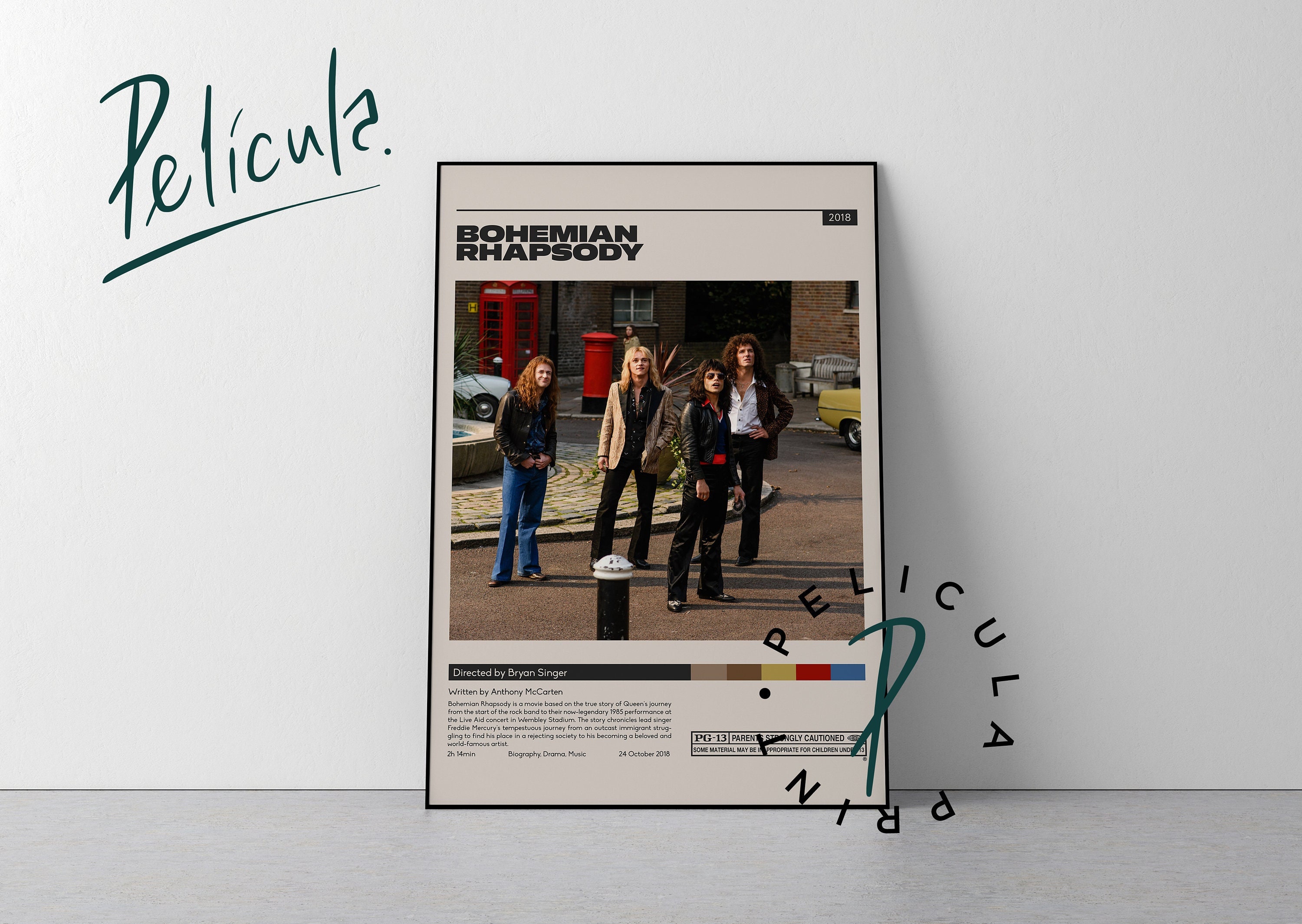 Bohemian Rhapsody Poster | Bryan Singer