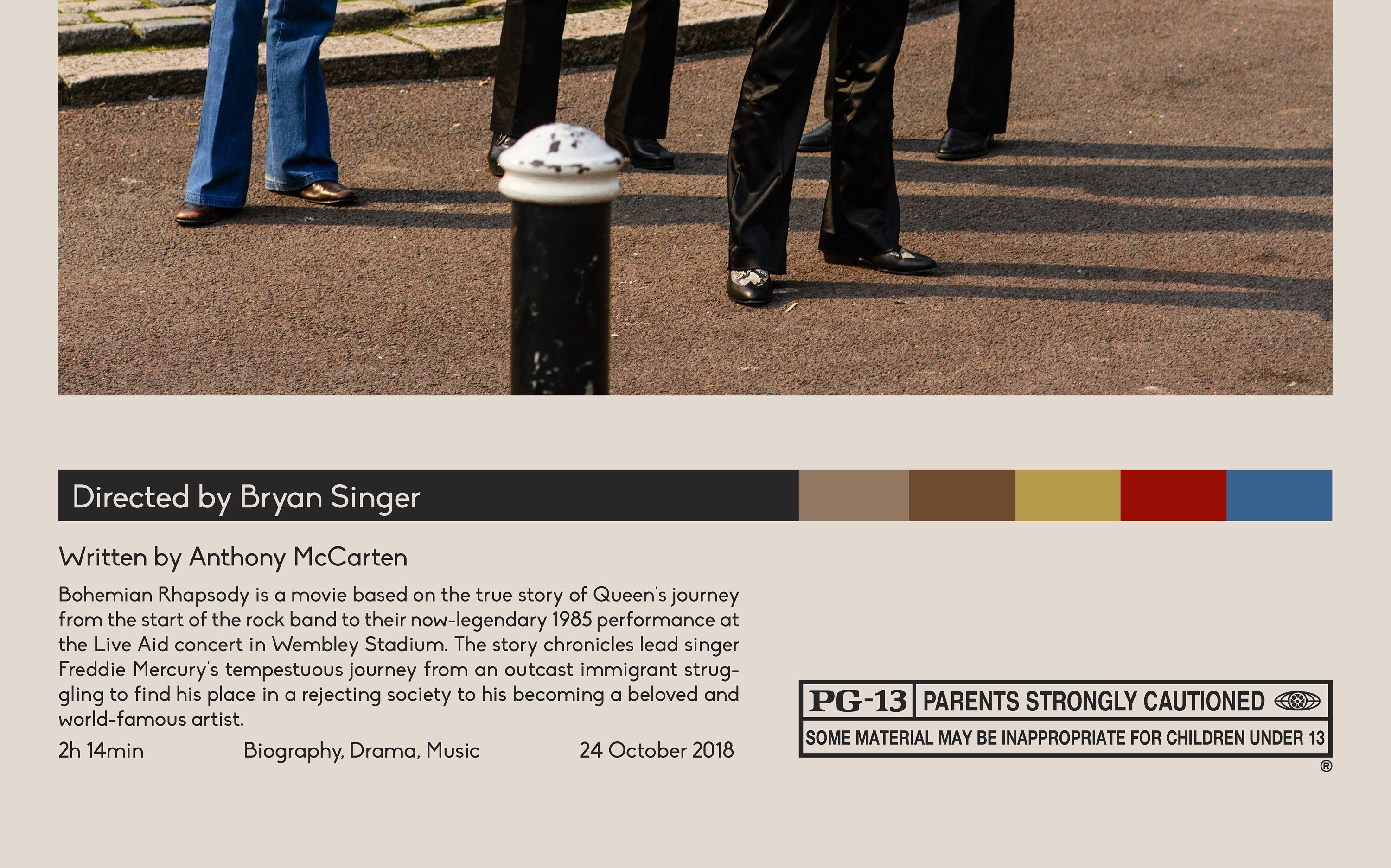 Bohemian Rhapsody Poster | Bryan Singer