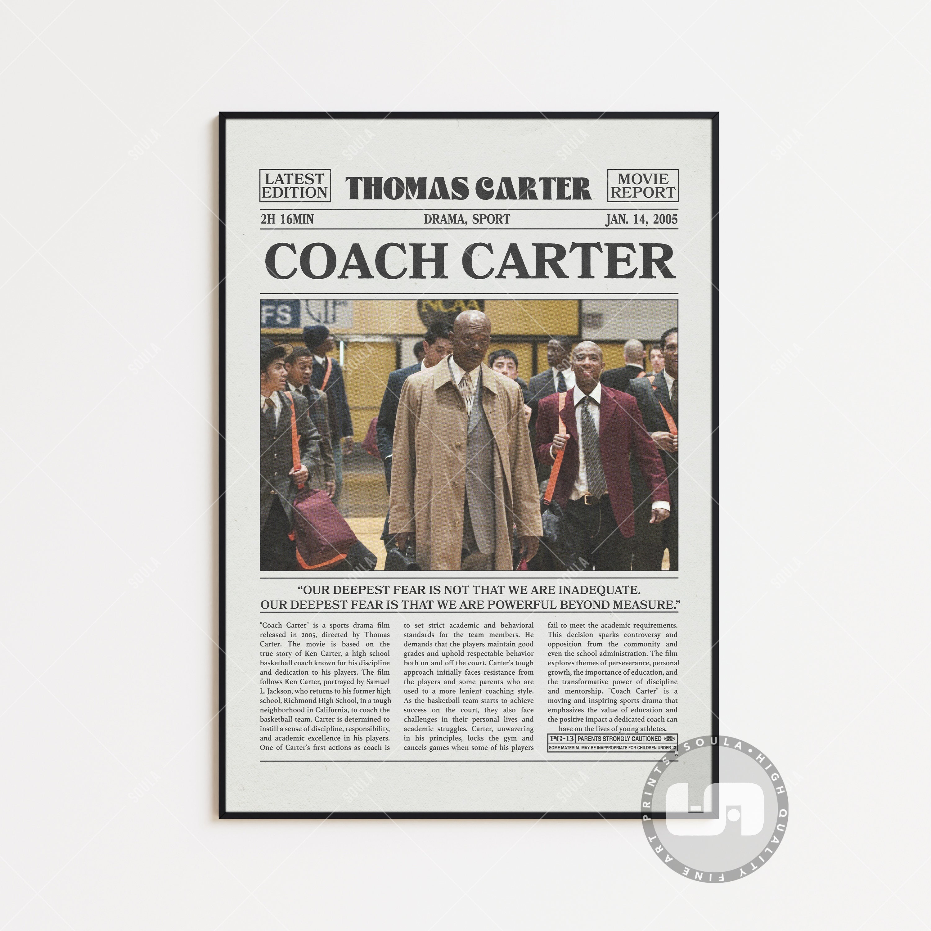 Coach Carter Movie Poster