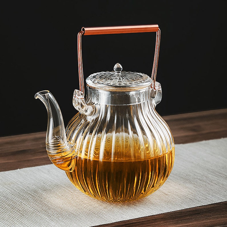 Glass Teapotboiled Teapot Glass Teapot Teacup Set High - Etsy