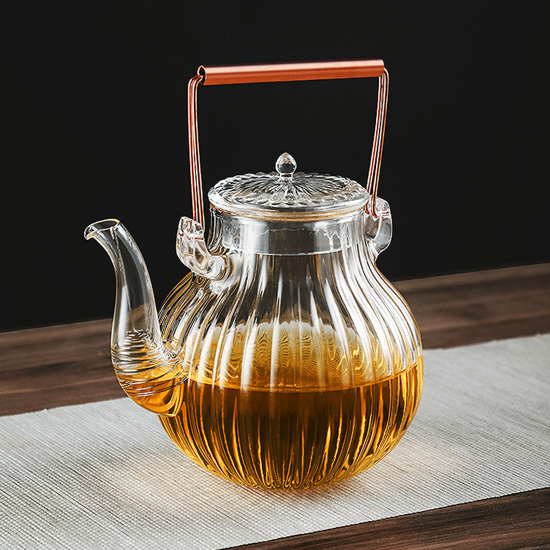 Glass Teapotboiled Teapot Glass Teapot Teacup Set High - Etsy