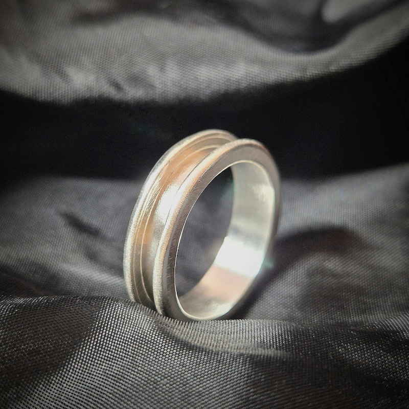 Ring Insert Silver - Etsy UK