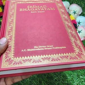 Iskcon Bhagvatam Set , Canto 1-10 , 10 Books Come From Holy Vrindavan ...