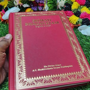 Iskcon Bhagvatam Set , Canto 1-10 , 10 Books Come From Holy Vrindavan ...